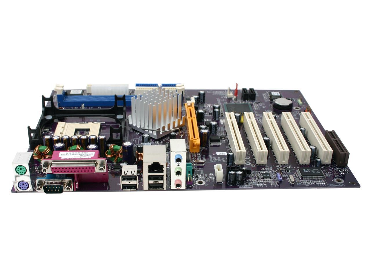 Open Box: ECS 848P-A V2.0 Socket 478 ATX Intel Motherboard - Newegg.com