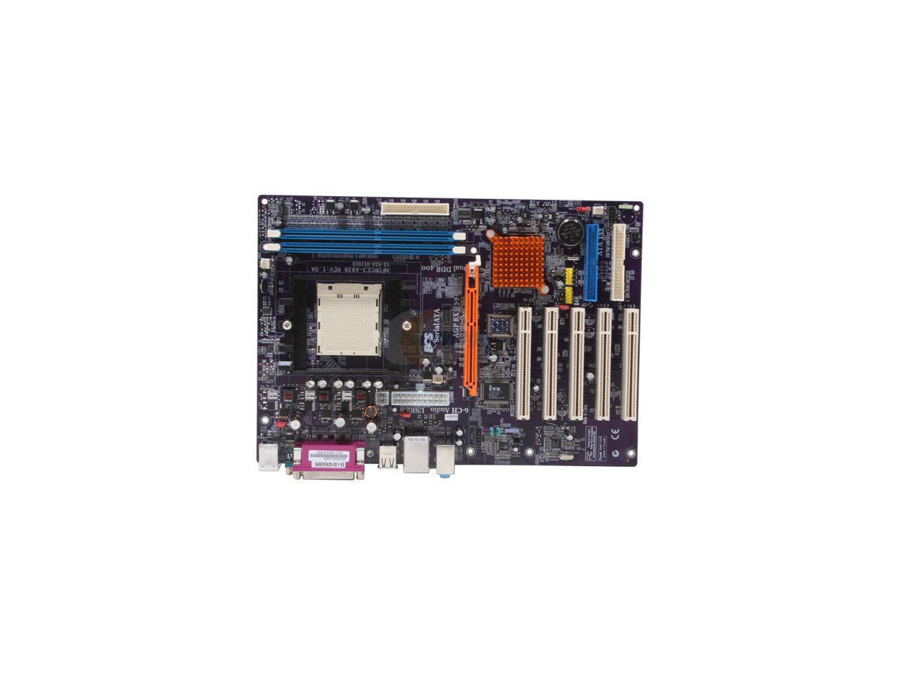 ECS NFORCE3-A939 (1.0A) 939 ATX AMD Motherboard - Newegg.com