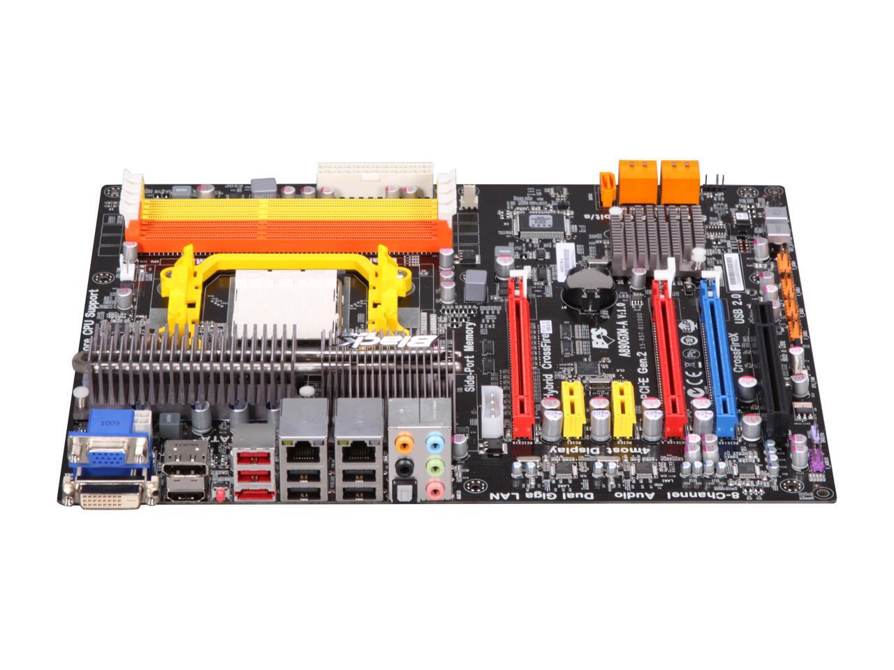 ECS Black Series A890GXM-A AM3 AMD 890GX HDMI SATA 6Gb/s ATX AMD ...