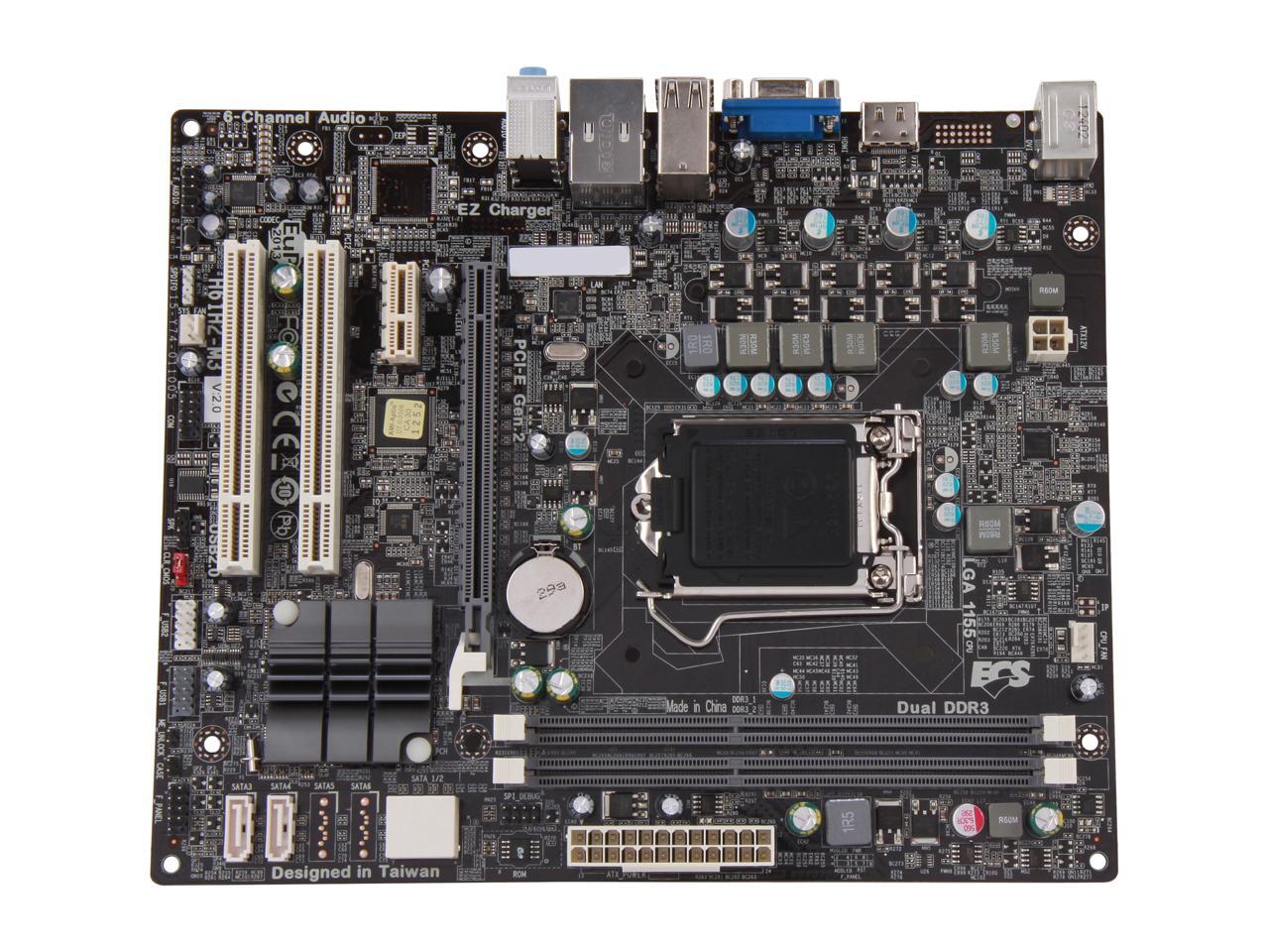 ECS H61H2-M3 (V2.0) LGA 1155 Micro ATX Intel Motherboard - Newegg.com