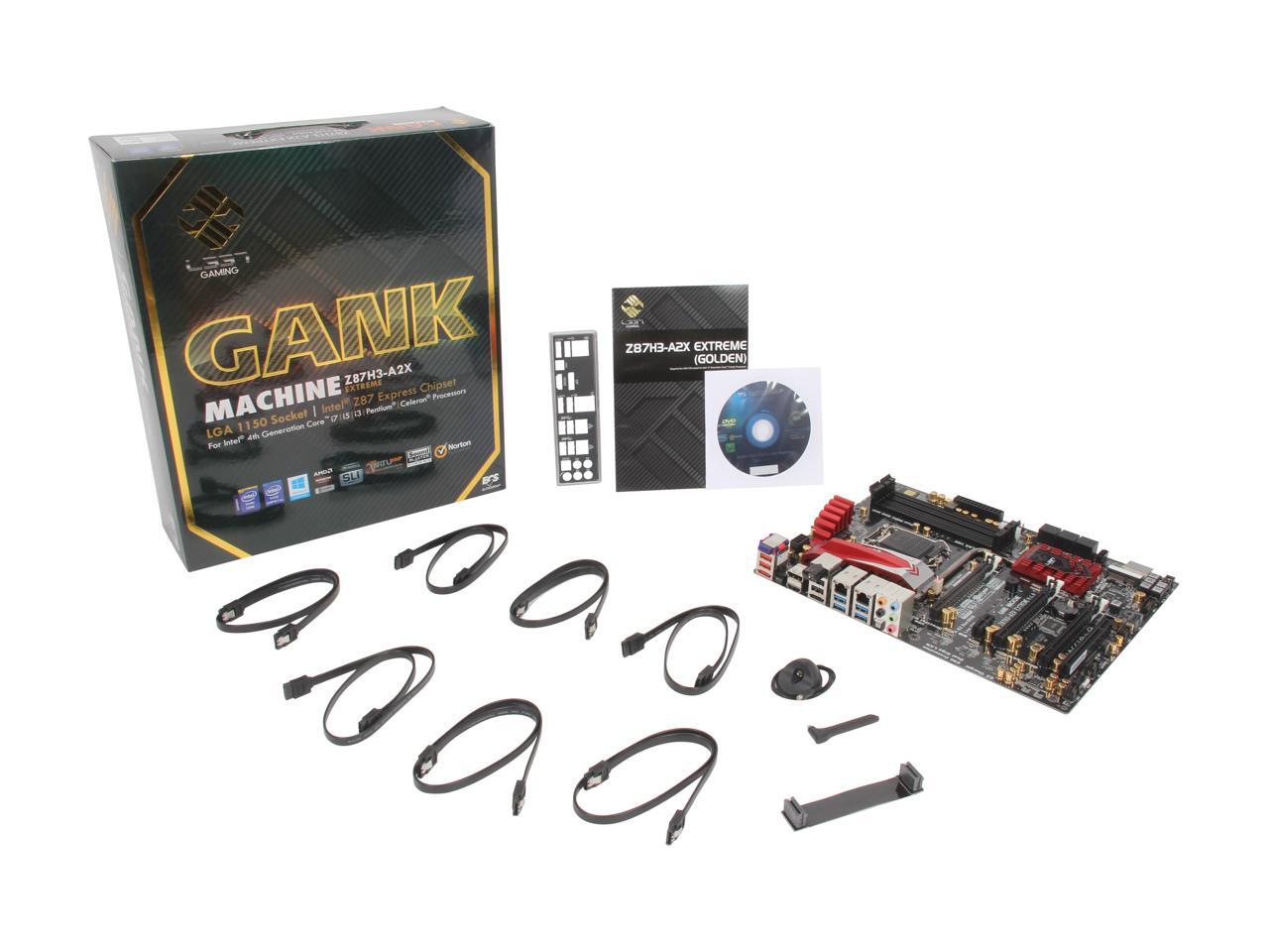 L337 Gaming Z87H3-A2X EXTREME LGA 1150 ATX Intel Motherboard - Newegg.com