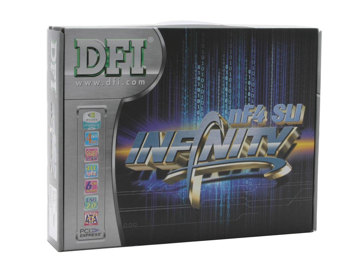 DFI nF4 SLI Infinity 939 ATX AMD Motherboard - Newegg.com