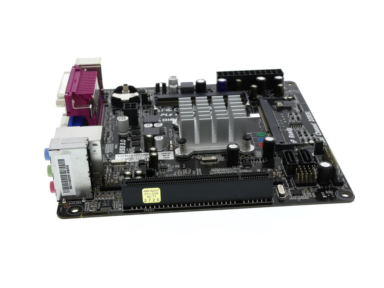 BIOSTAR J1800NP Intel Celeron J1800 2.41GHz Mini ITX Motherboard / CPU / VGA Combo - Newegg.com