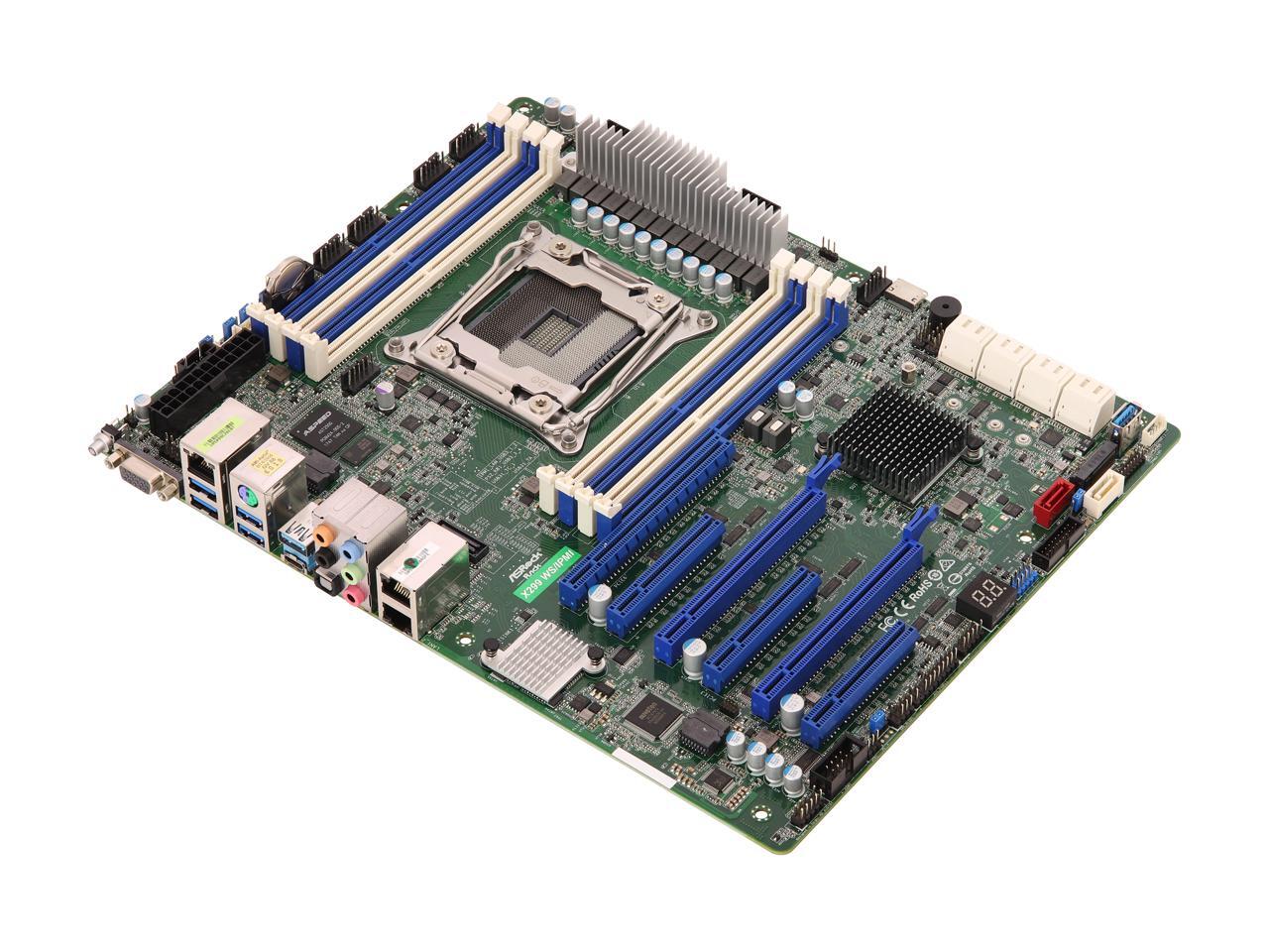 ASRock Rack X299 WS/IPMI ATX Server Motherboard Single Socket R4(LGA ...