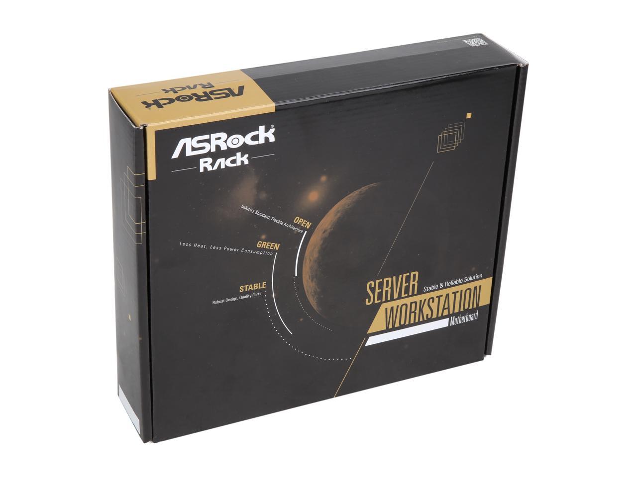 AsRock Rack C422 WSI/IPMI Mini-ITX Server Motherboard Single Socket R4 ...