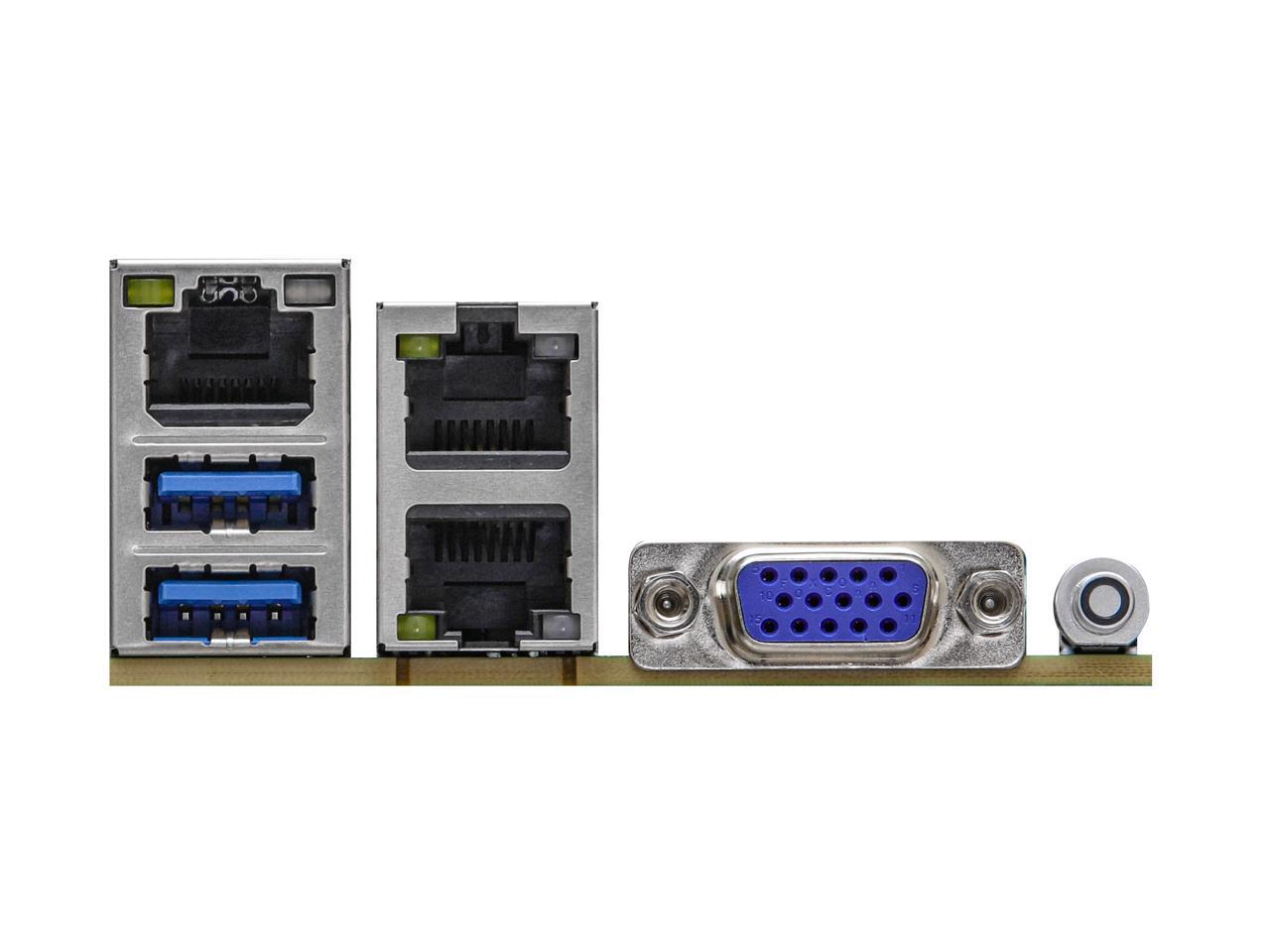 AsRock Rack E3C256D4I-2T Mini ITX Server Motherboard,Supports Intel ...