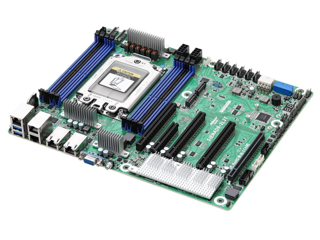 ASRock Rack Server Motherboard SIENAD8-2L2T ATX Single Socket SP6 (LGA ...