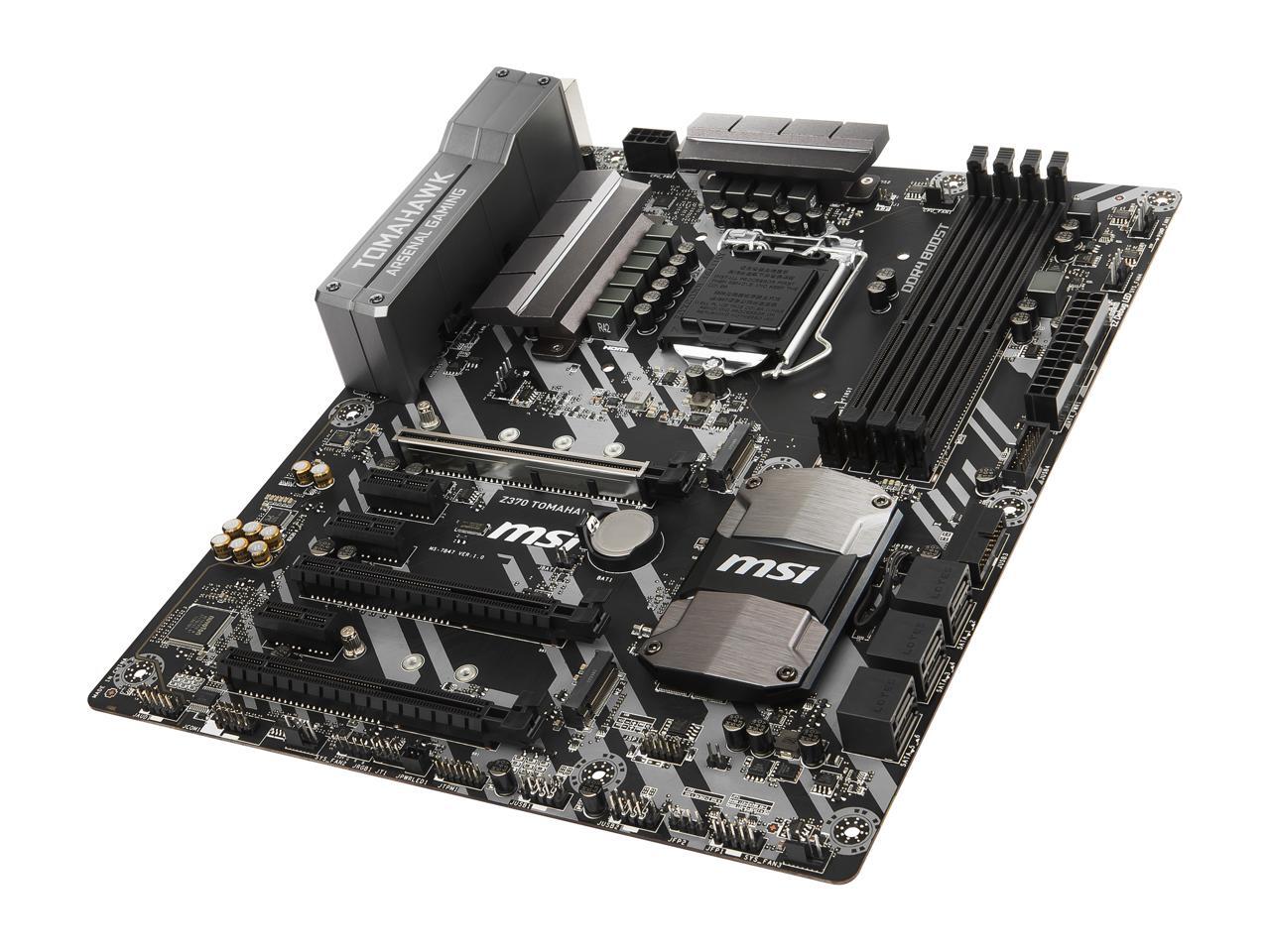 MSI Z370 TOMAHAWK LGA 1151 (300 Series) ATX Intel Motherboard - Newegg.ca