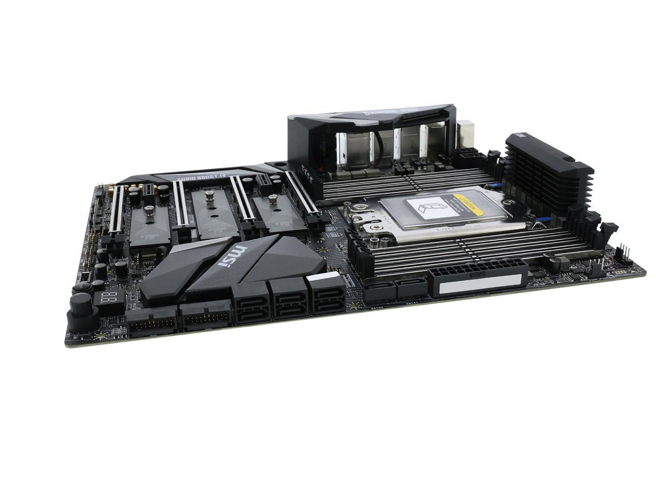 Refurbished: MSI X399 GAMING PRO CARBON AC sTR4 ATX AMD Motherboard for ...