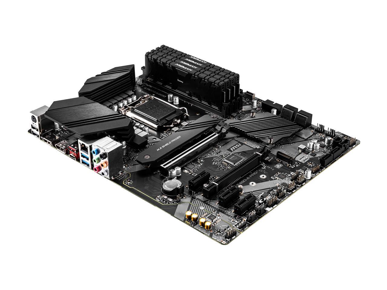 MSI PRO Z490-A PRO LGA 1200 ATX Intel Motherboard - Newegg.com