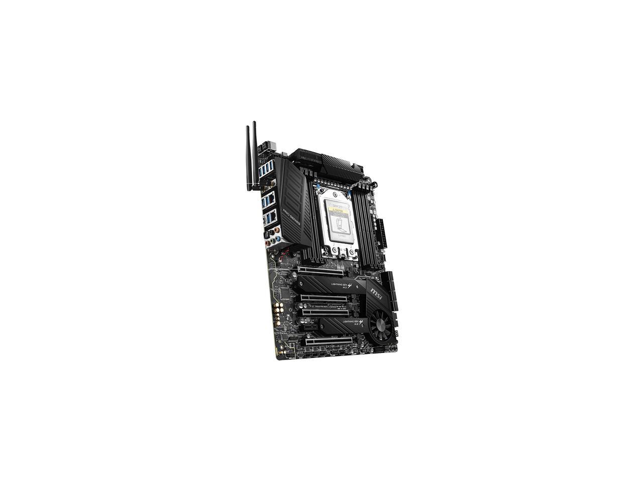MSI PRO TRX40 PRO WIFI sTRX4 ATX AMD Motherboard - Newegg.com