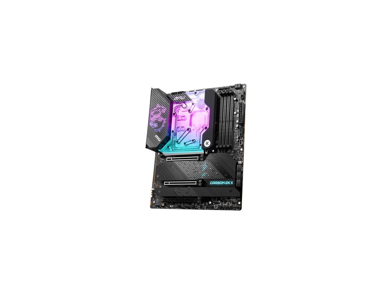 MSI MPG Z690 CARBON EK X LGA 1700 Intel Z690 SATA 6Gb/s DDR5 ATX Intel ...
