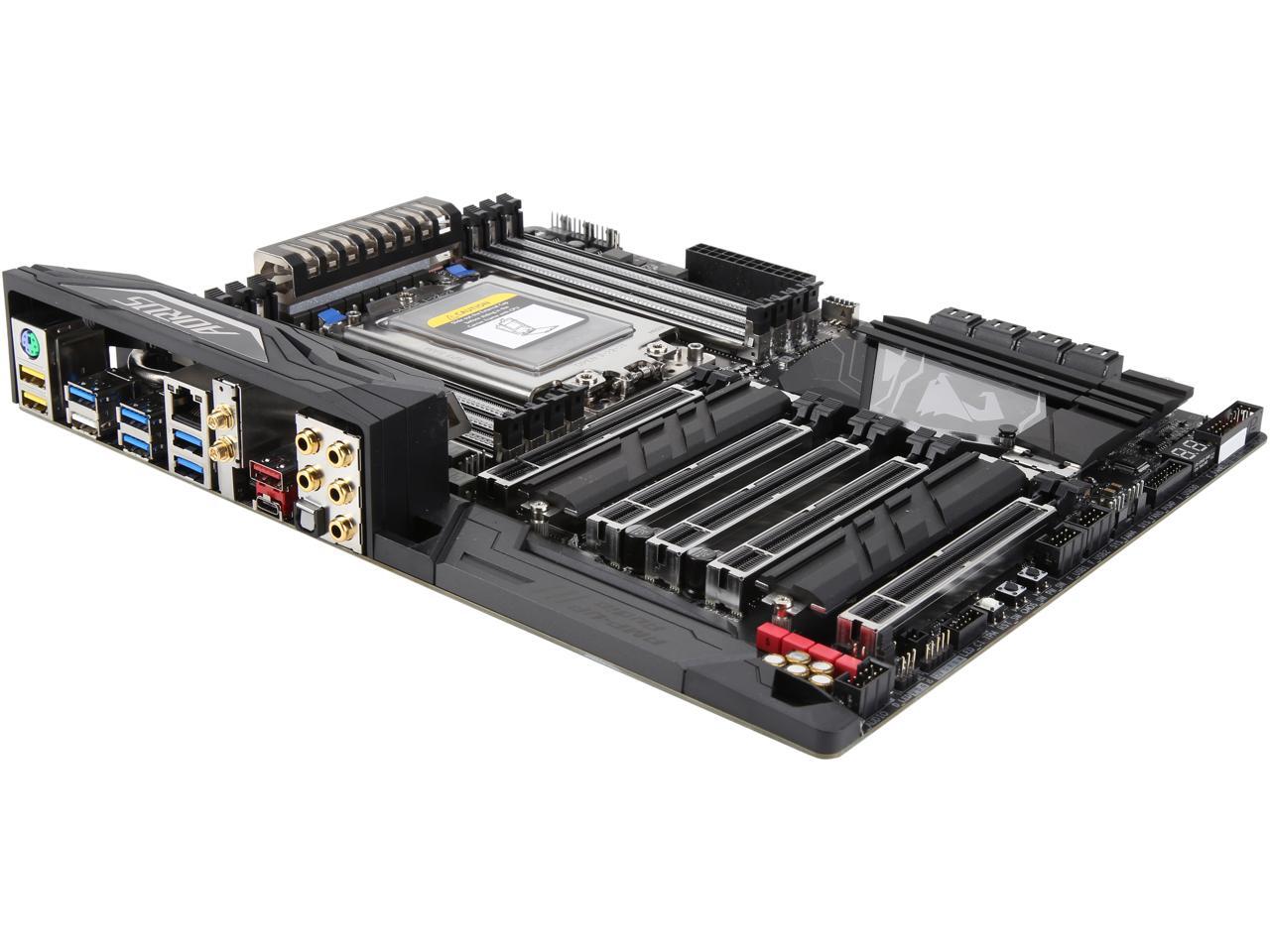 Refurbished: GIGABYTE X399 AORUS Gaming 7 sTR4 ATX AMD Motherboard ...