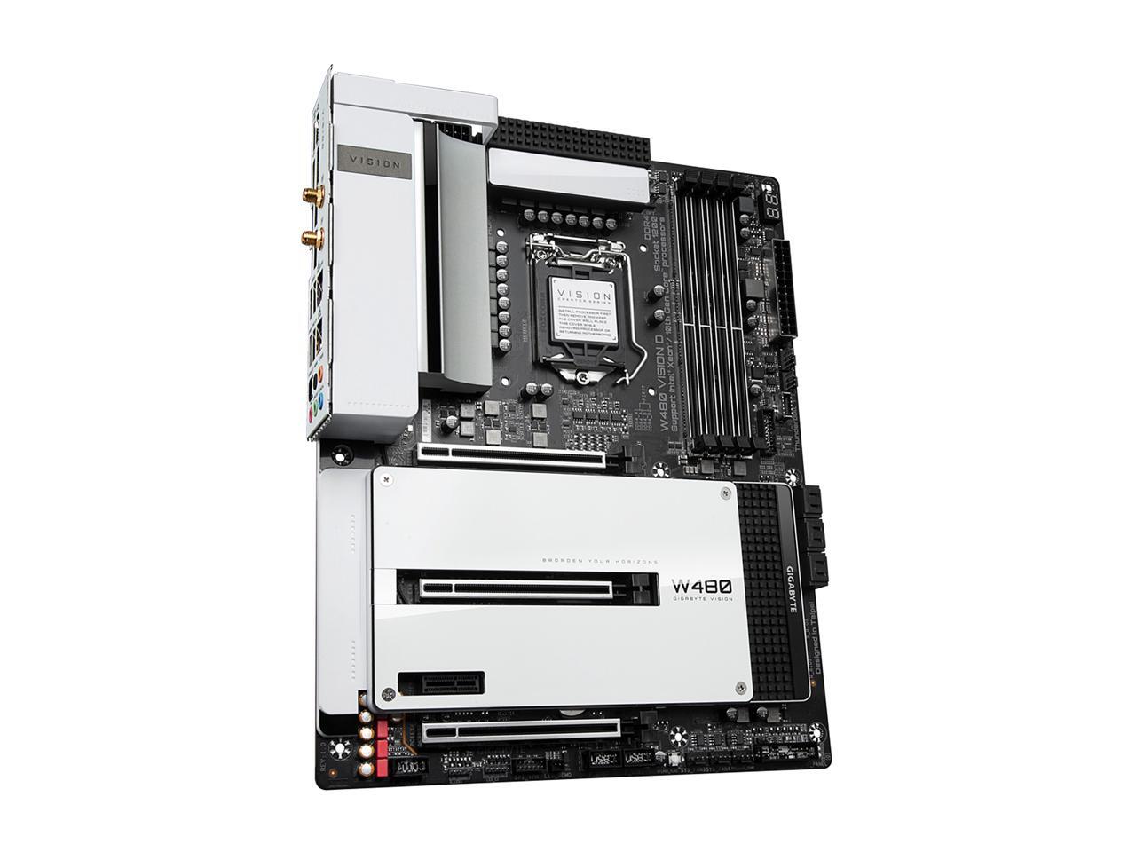 GIGABYTE W480 VISION D LGA 1200 ATX Intel Motherboard - Newegg.ca