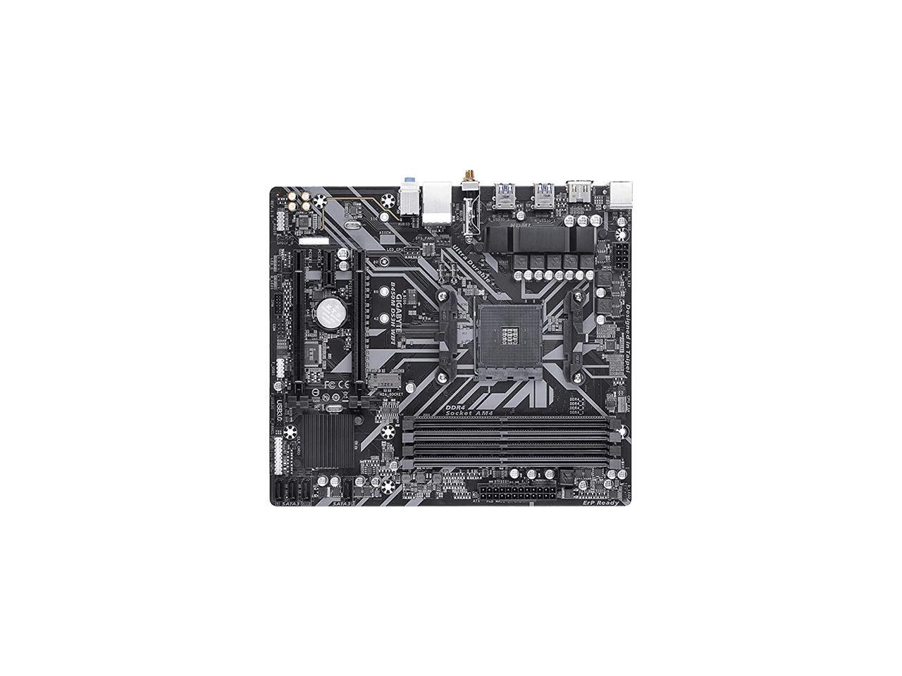 Open Box: GIGABYTE B450M DS3H WIFI V2-Y1 AMD Motherboard - Newegg.com Open Box: GIGABYTE B450M DS3H WIFI V2-Y1 AMD Motherboard - Newegg.com
