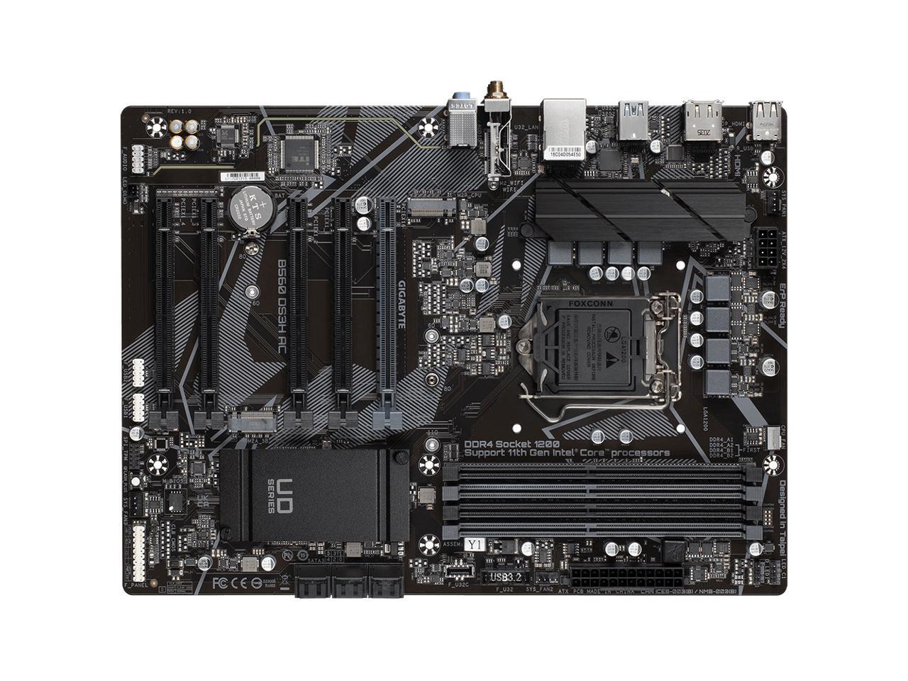 GIGABYTE B560 DS3H AC-Y1 LGA 1200 Intel Motherboard (ABS Only) - Newegg.ca