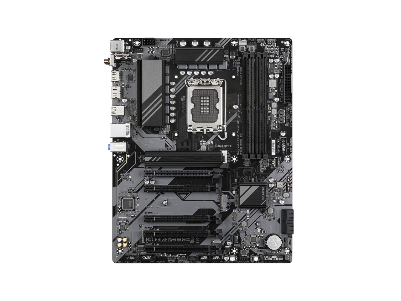 GIGABYTE B760 DS3H AC LGA 1700 Intel B760 ATX Motherboard with DDR5, M ...