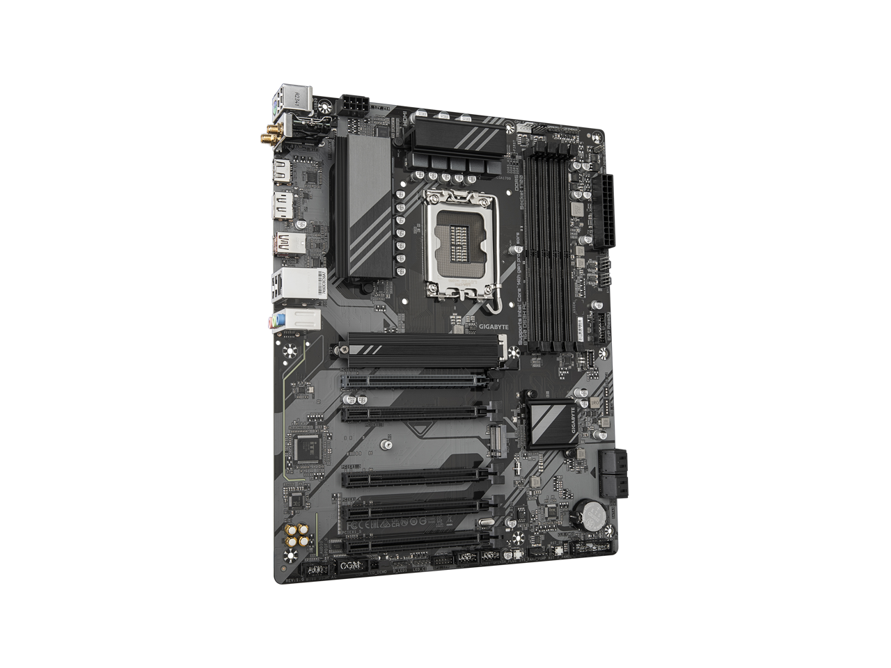 GIGABYTE B760 DS3H AC LGA 1700 Intel B760 ATX Motherboard with DDR5, M ...