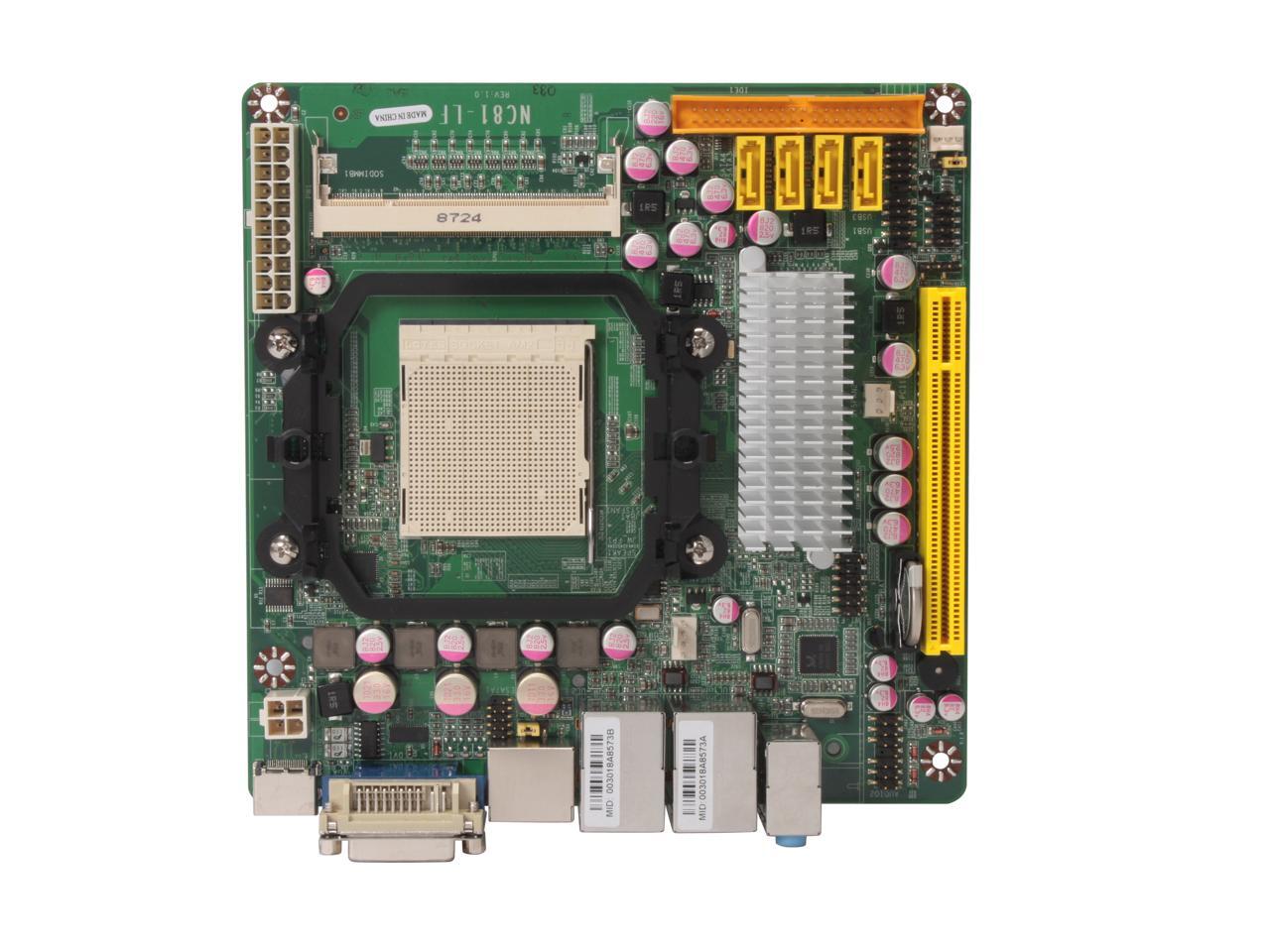 JetWay JNC81-LF AM2+/AM2 Mini ITX AMD Motherboard - Newegg.com