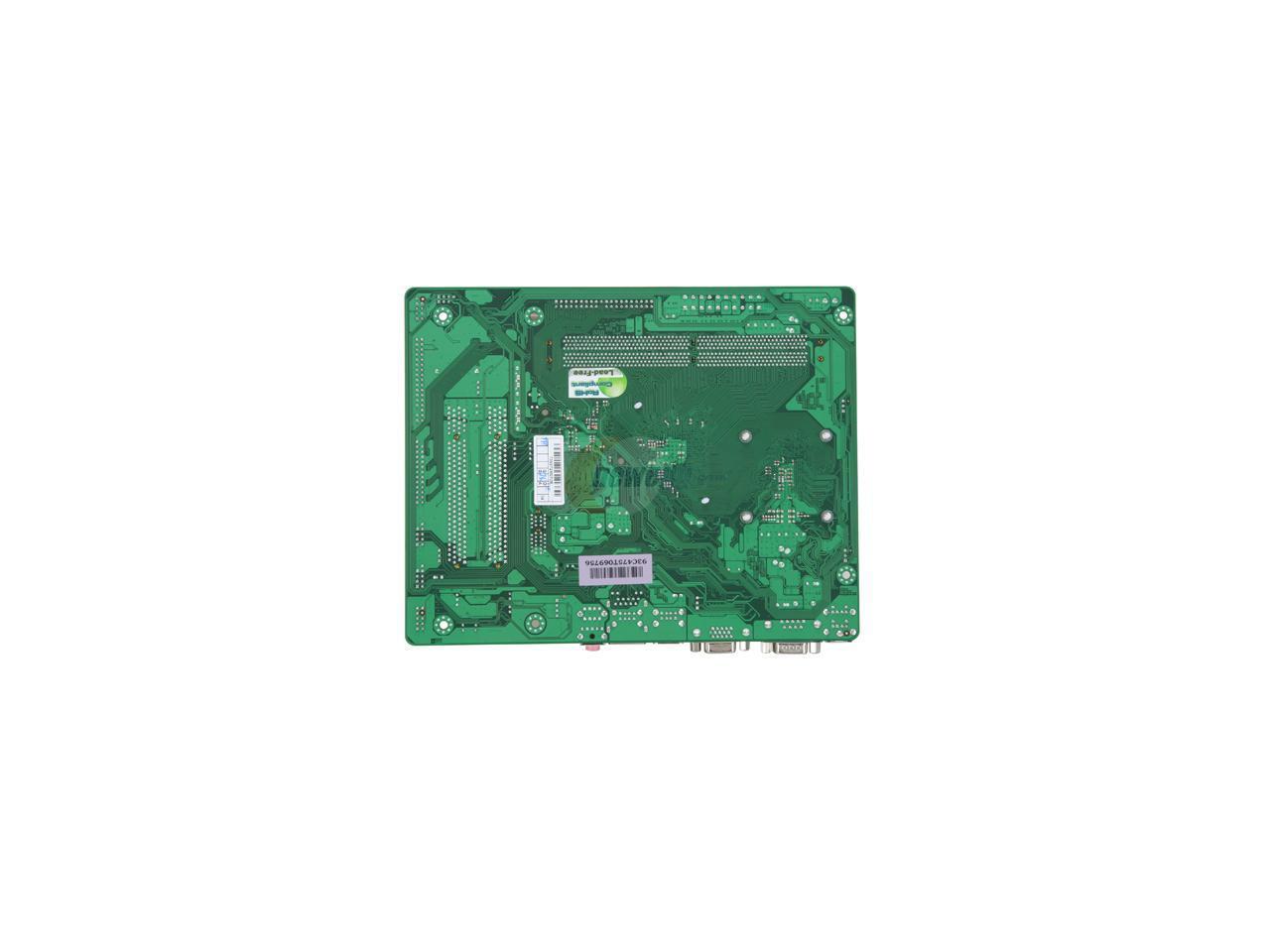 JetWay JATOM-GM1-230-LF Intel Atom 230 Flex ATX Motherboard / CPU Combo ...