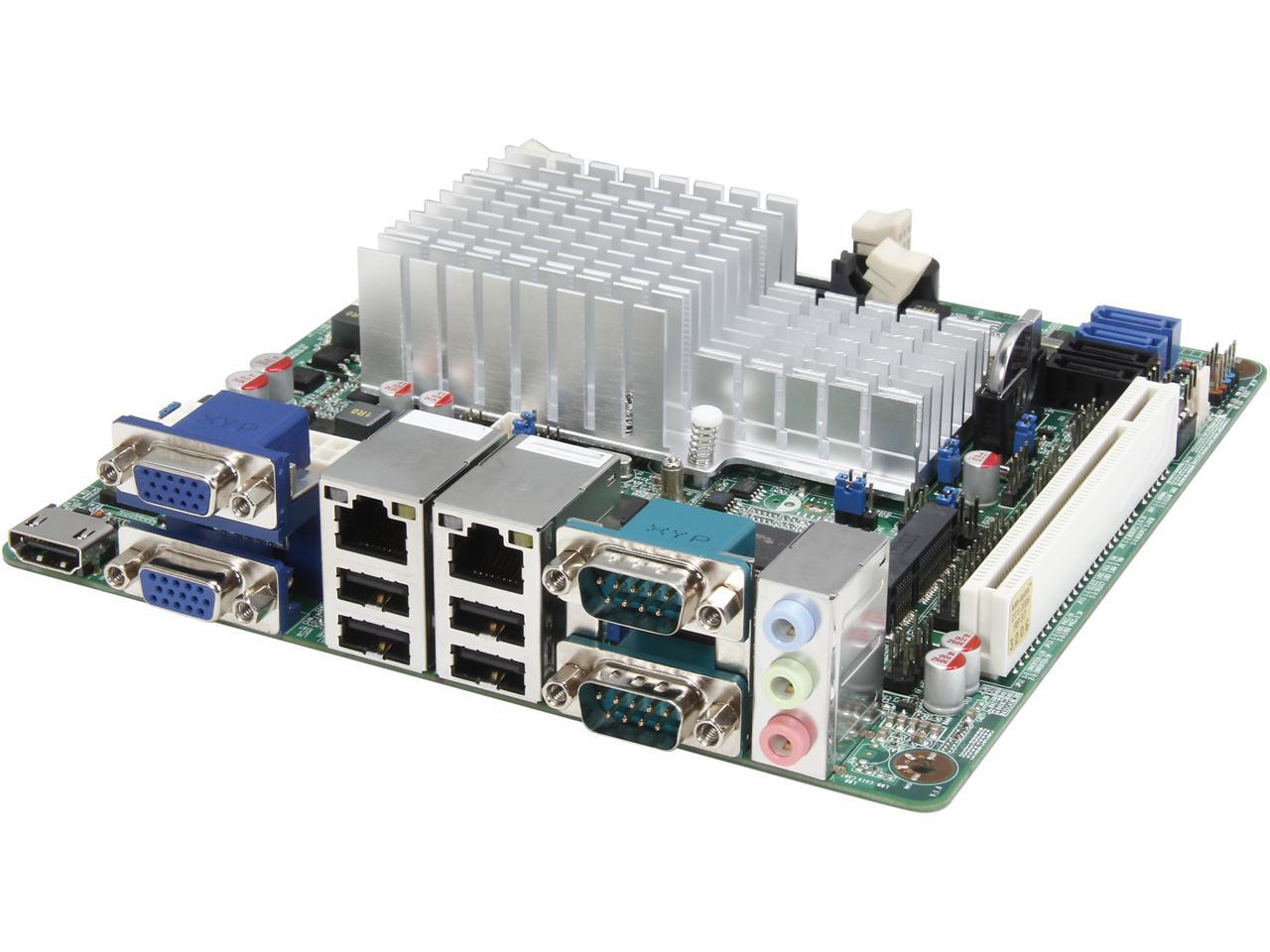 JetWay JNF9B-2550 Intel Atom D2550 1.86GHz Mini ITX Motherboard / CPU ...