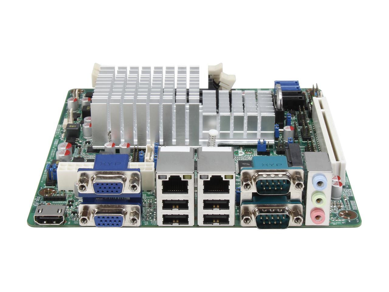 JetWay JNF9B-2550 Intel Atom D2550 1.86GHz Mini ITX Motherboard / CPU ...
