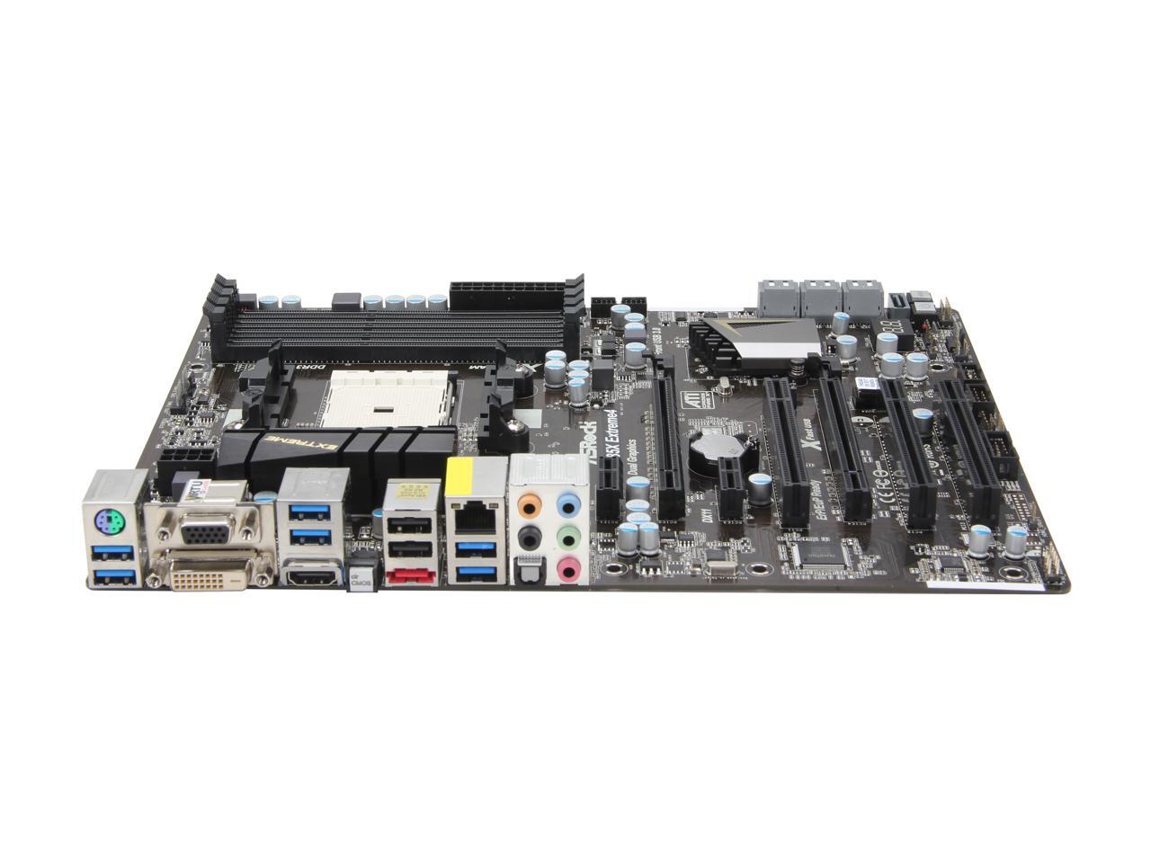 ASRock FM2A85X Extreme4 FM2 ATX AMD Motherboard - Newegg.com