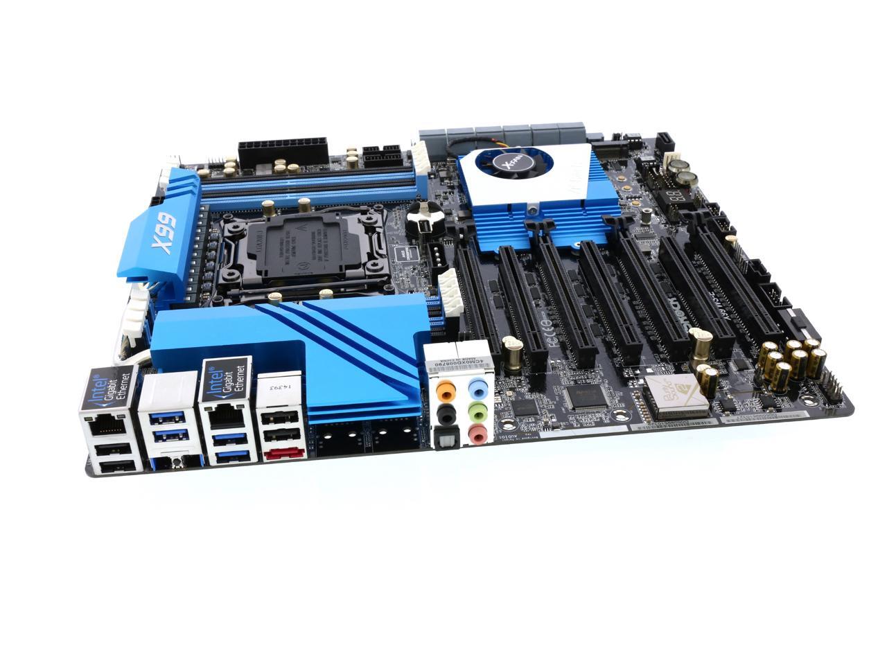 ASRock X99 WS-E LGA 2011-v3 Extended ATX Intel Motherboard - Newegg.com