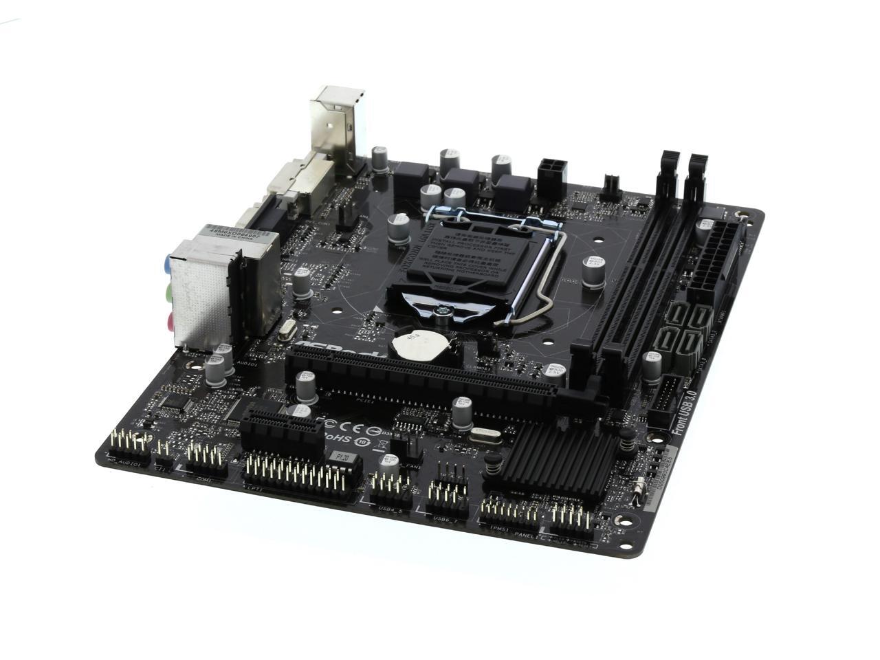 ASRock B85M-DGS LGA 1150 Micro ATX Intel Motherboard - Newegg.com