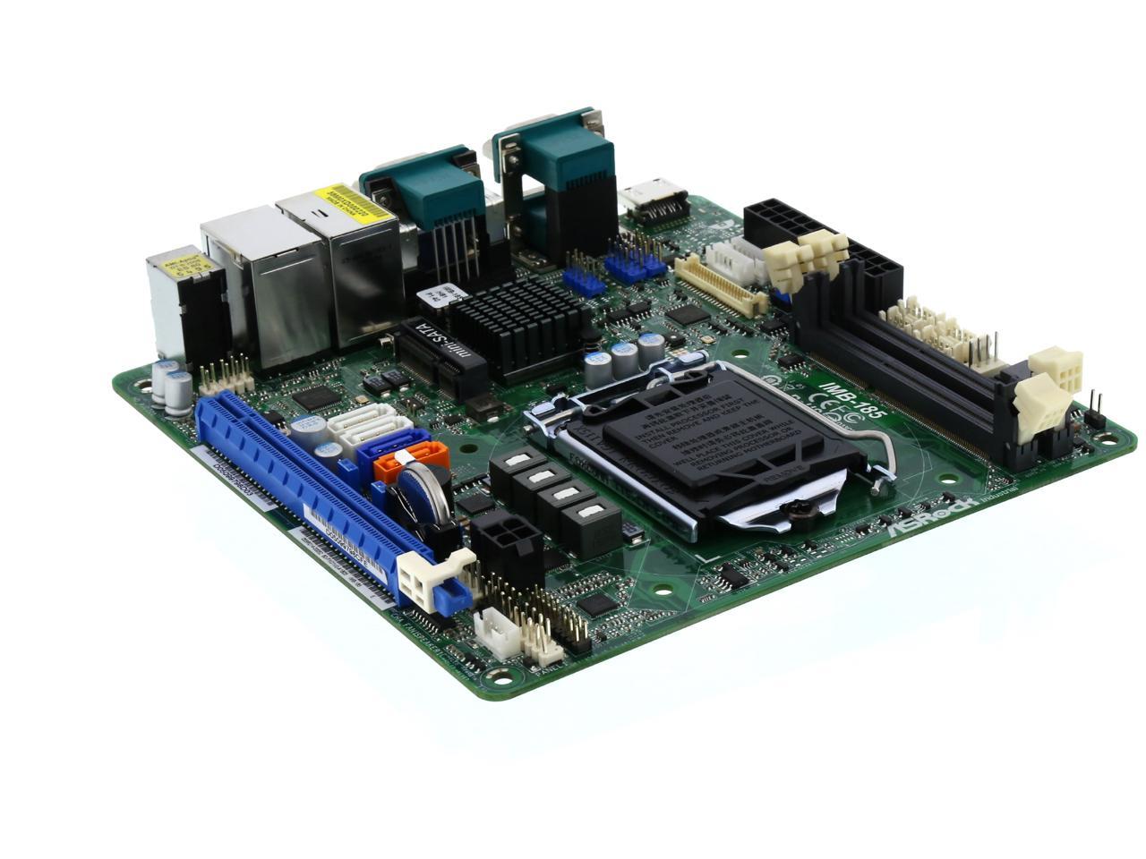 ASRock IMB-185 Mini ITX IPC Server Motherboard - Newegg.com