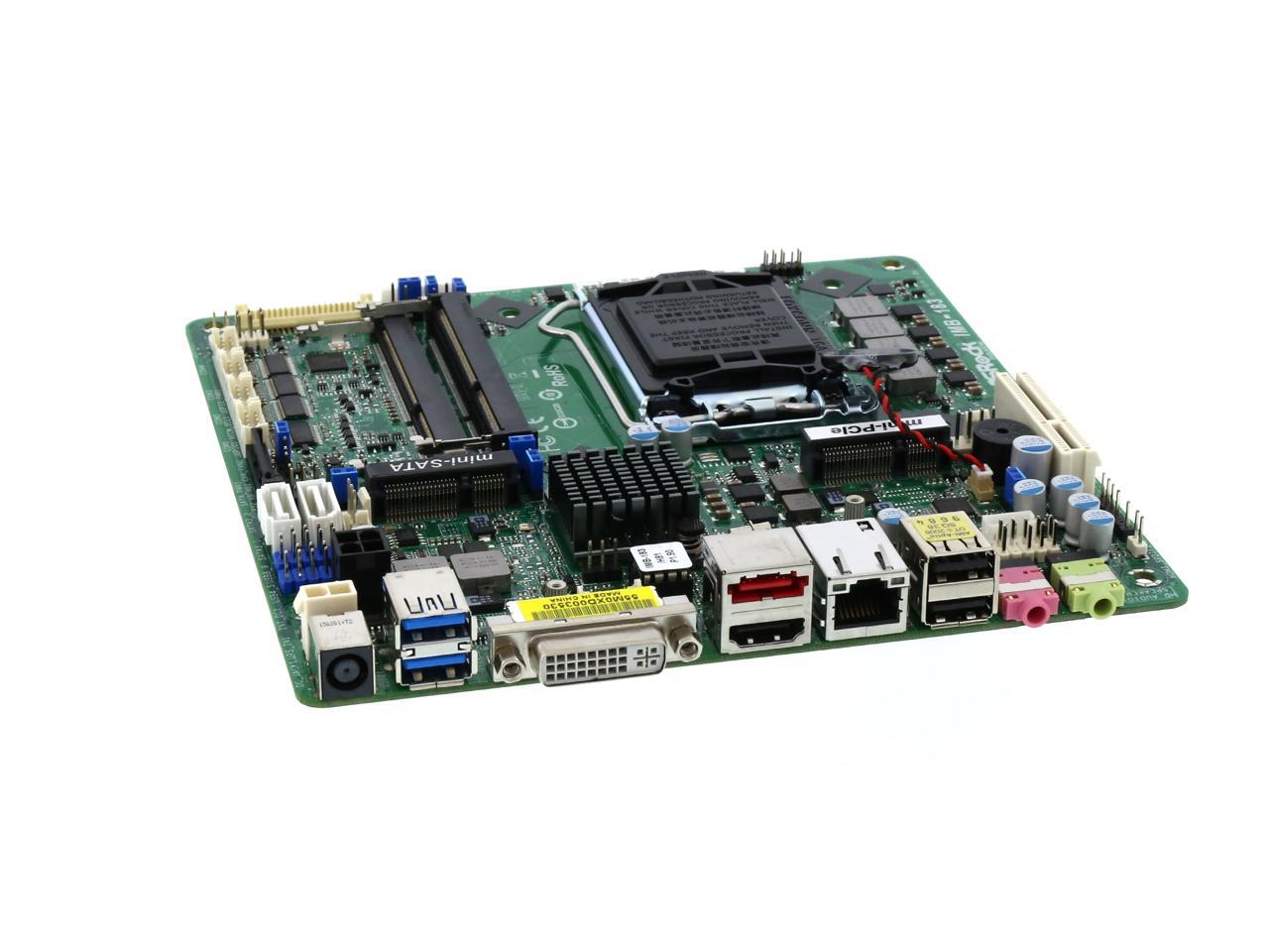 ASRock IMB-183 Mini ITX IPC Server Motherboard - Newegg.com