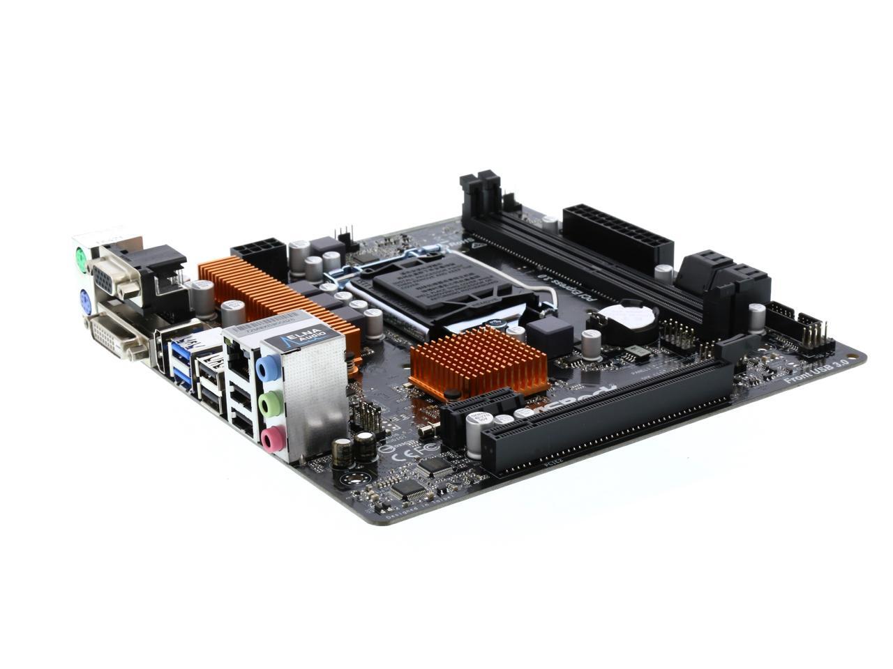 ASRock H110M-HDV R3.0 LGA 1151 Micro ATX Motherboards - Intel - Newegg.com