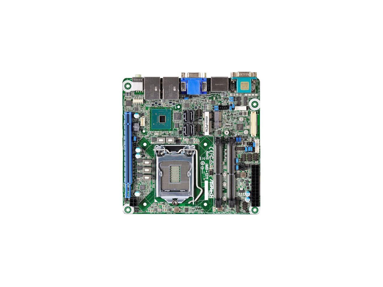 ASRock IMB-1211-D LGA 1151 Mini ITX Intel Motherboard - Newegg.ca