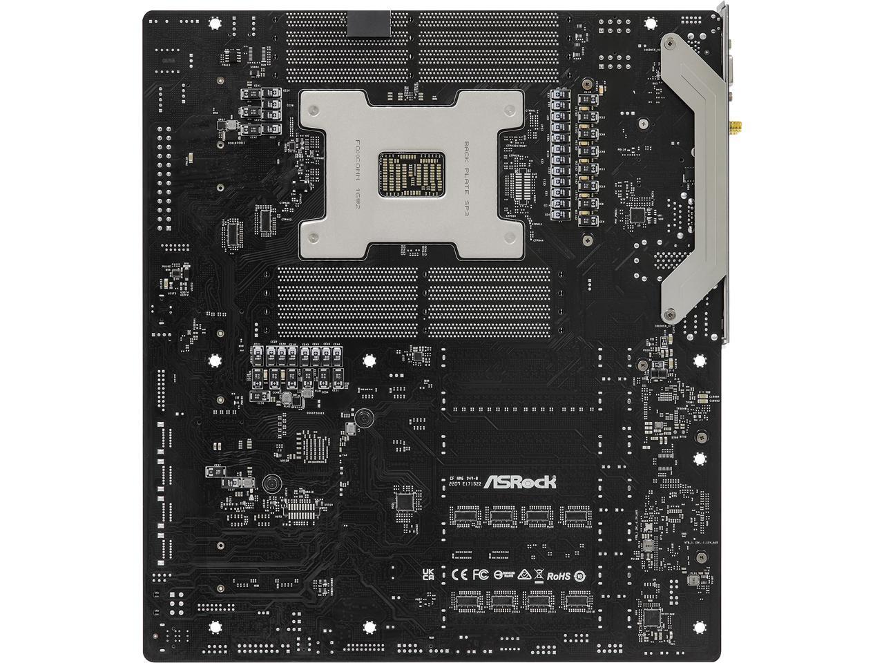 ASRock WRX80 CREATOR sWRX8 Extended ATX AMD Motherboard - Newegg.com