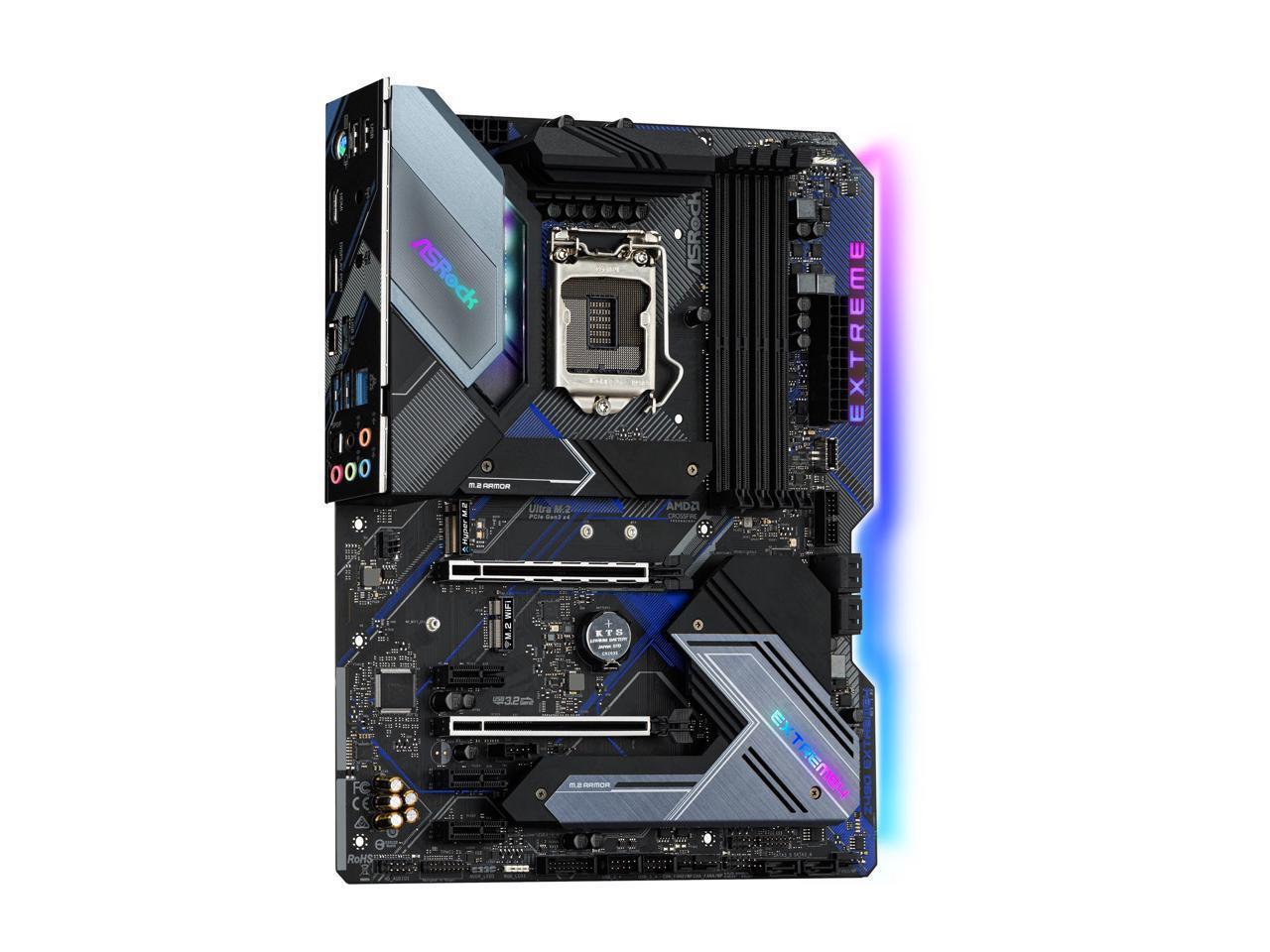 Refurbished: ASRock Z490 Extreme4 LGA 1200 ATX Intel Motherboard ...