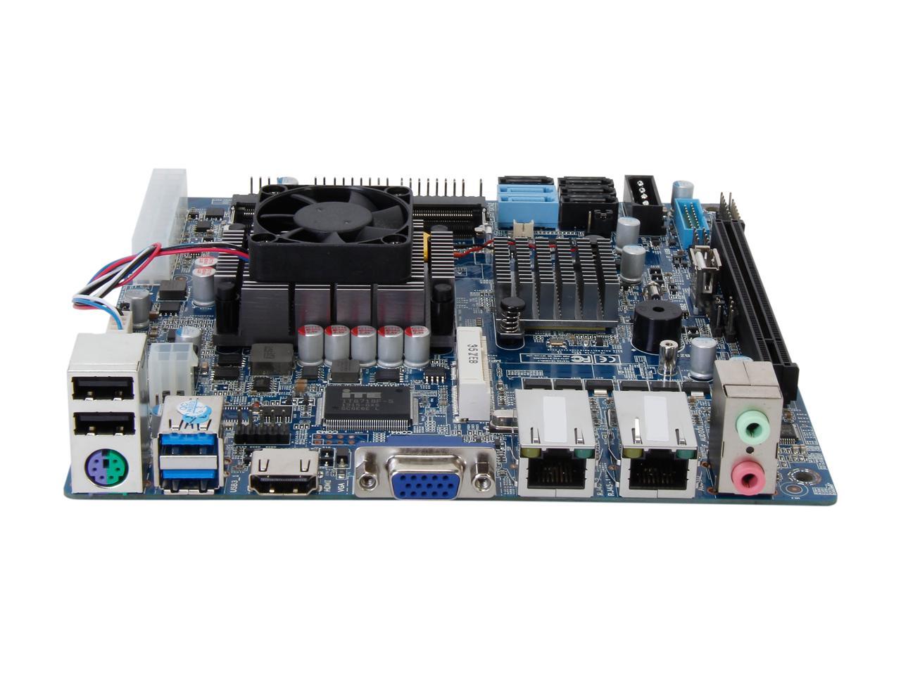 Giada N70E-DR Intel Celeron 1037U Mini ITX Motherboard / CPU / VGA ...