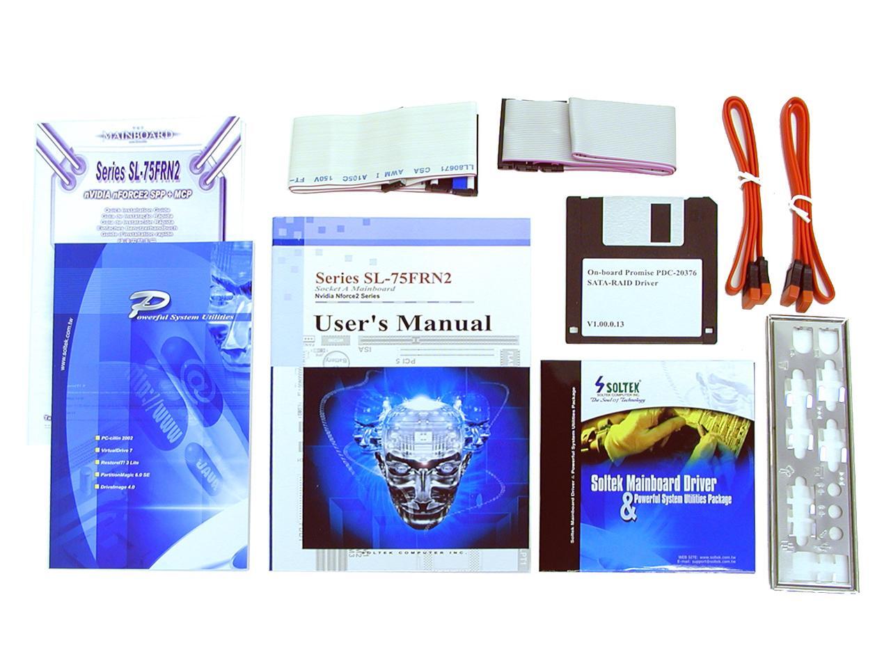 SOLTEK SL-75FRN2-RL 462(A) ATX AMD Motherboard - Newegg.com