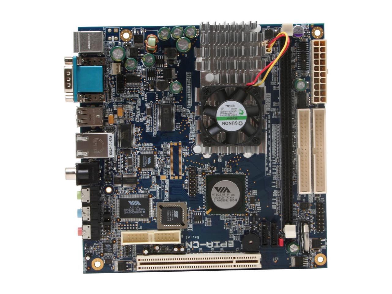 VIA EPIA-CN13000G 1.3GHz VIA C7 nanoBGA2 Embedded Processor Mini ITX ...