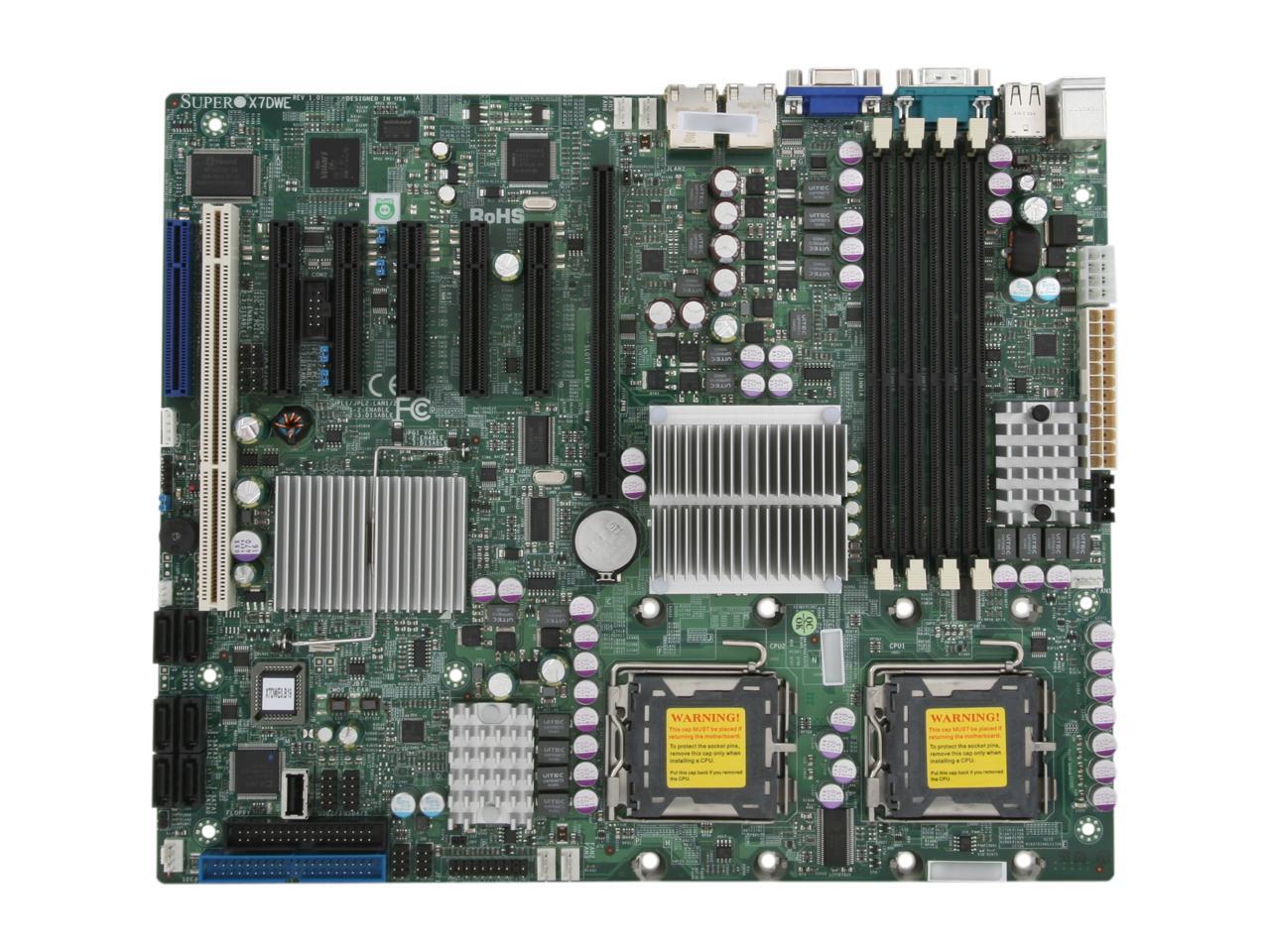SUPERMICRO MBD-X7DWE-O ATX Server Motherboard - Newegg.com