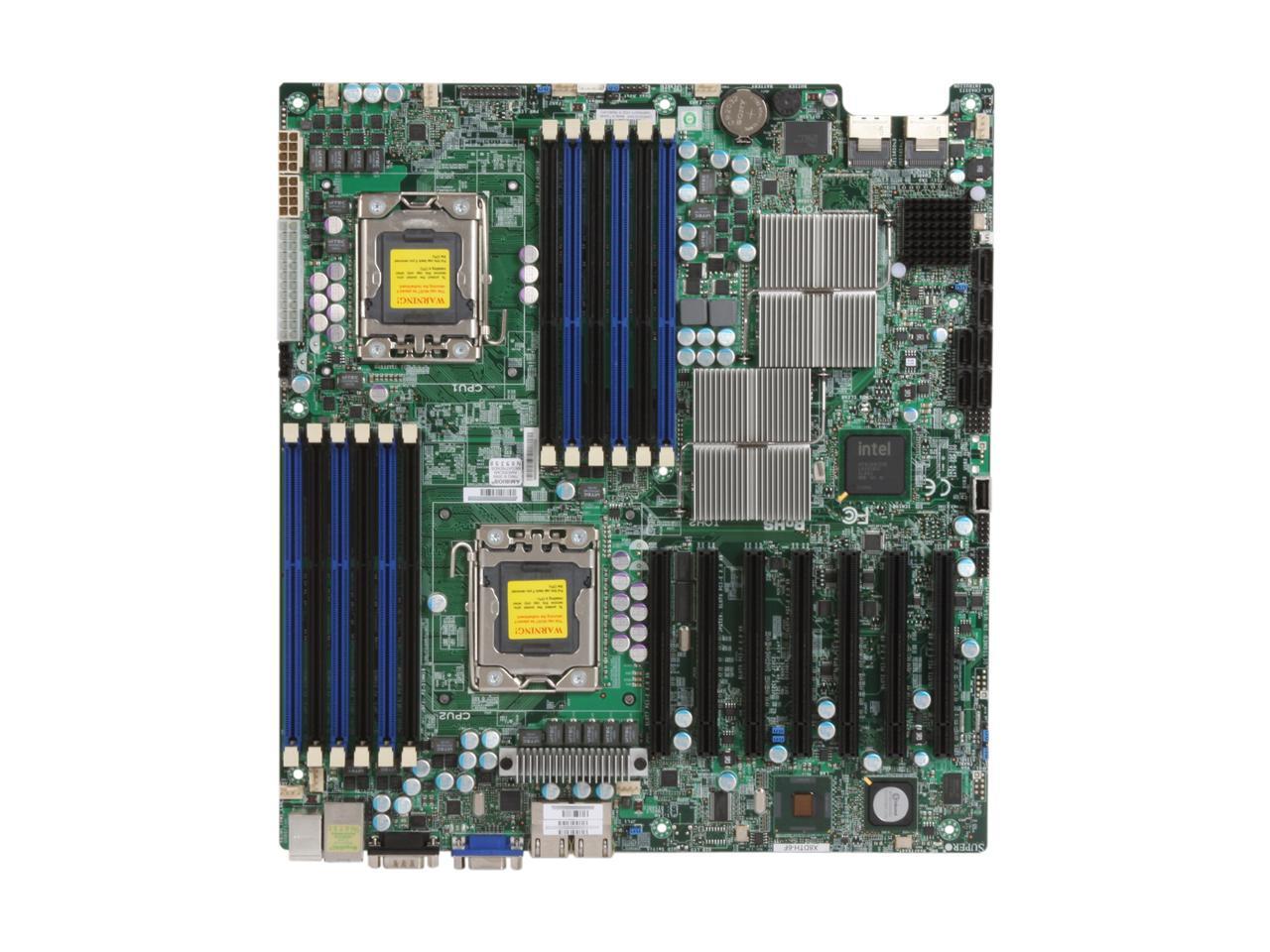 SUPERMICRO MBD-X8DTH-6F-O Dual LGA 1366 Intel 5520 Extended ATX Dual ...