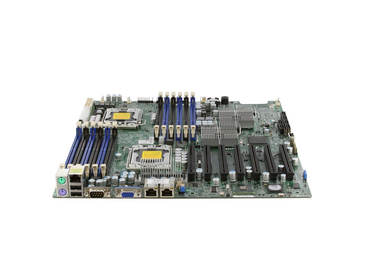 SUPERMICRO MBD-X8DTH-iF-O Dual LGA 1366 Intel 5520 Extended ATX Dual ...