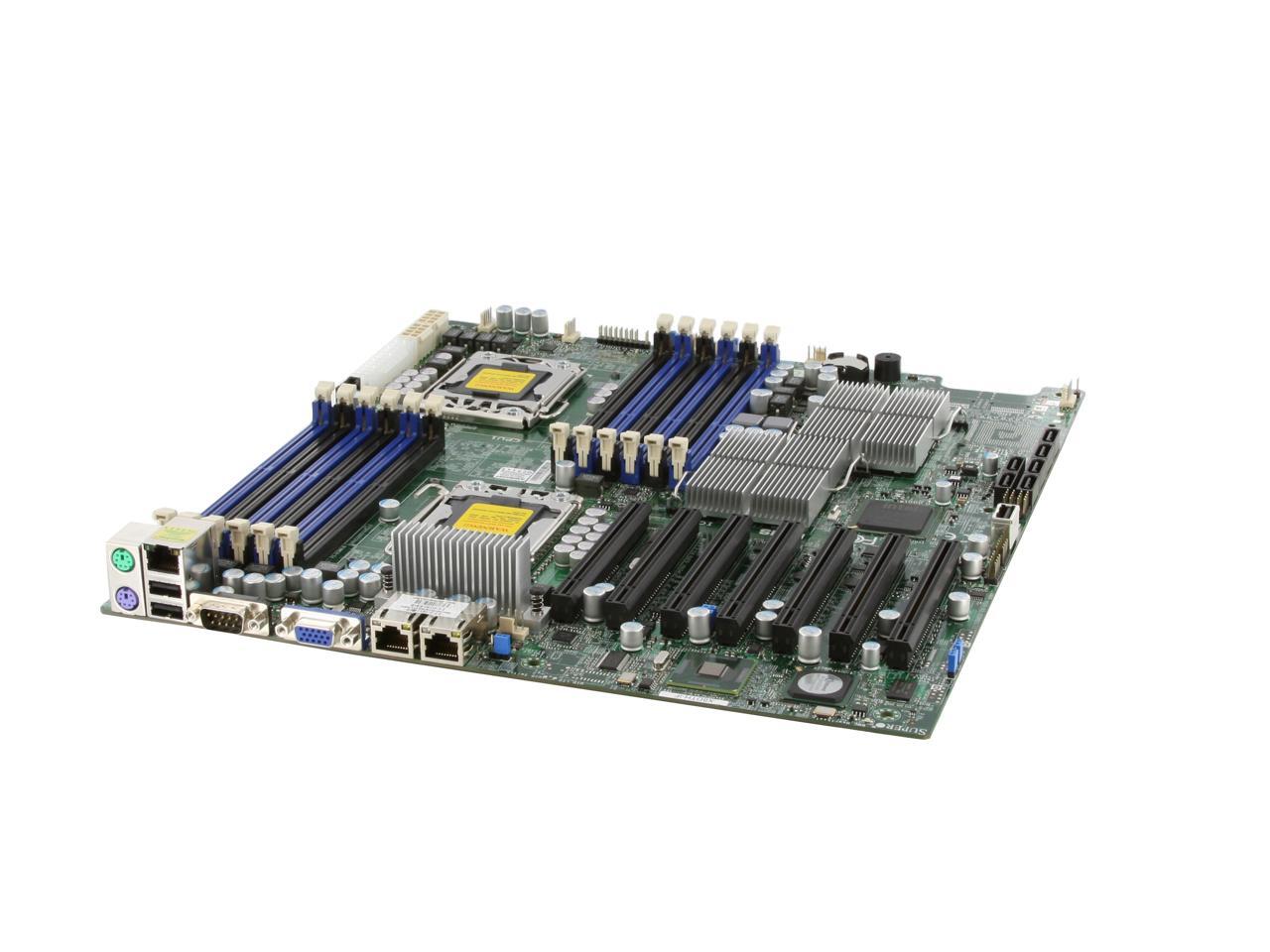 SUPERMICRO MBD-X8DTH-iF-O Dual LGA 1366 Intel 5520 Extended ATX Dual ...