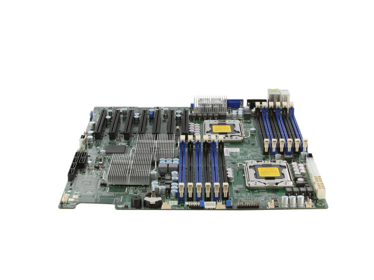 SUPERMICRO MBD-X8DTH-iF-O Dual LGA 1366 Intel 5520 Extended ATX Dual ...
