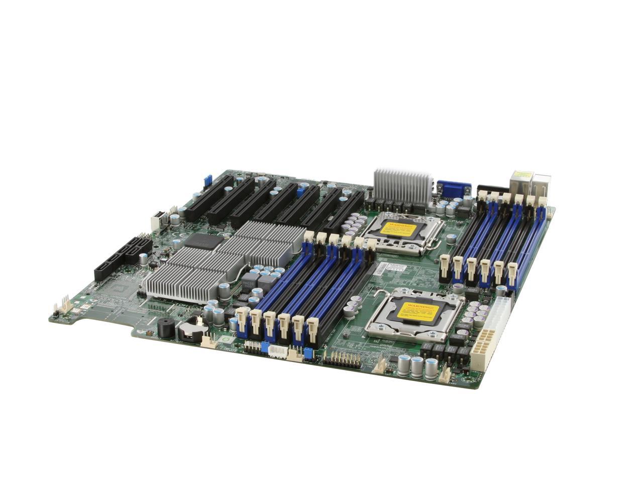SUPERMICRO MBD-X8DTH-iF-O Dual LGA 1366 Intel 5520 Extended ATX Dual ...
