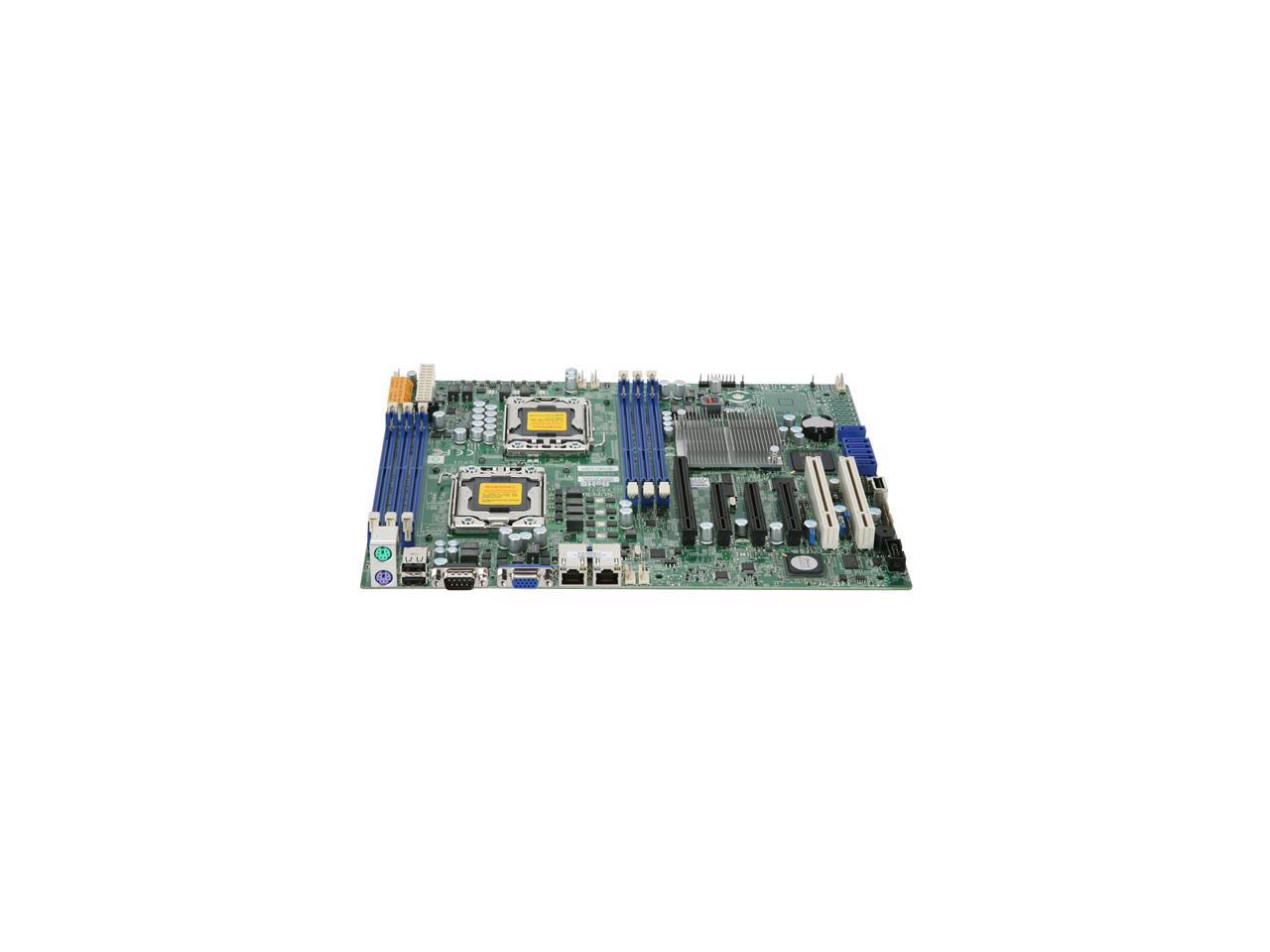 SUPERMICRO MBD-X8DTL-i-O Dual LGA 1366 Intel 5500 ATX Dual Intel Xeon ...