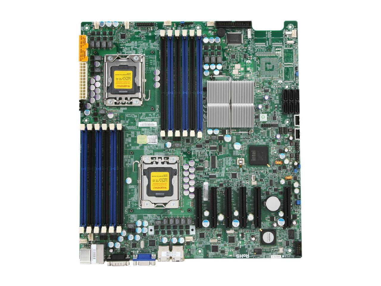 SUPERMICRO MBD-X8DTE-F-O Dual LGA 1366 Intel 5520 Extended ATX Dual ...