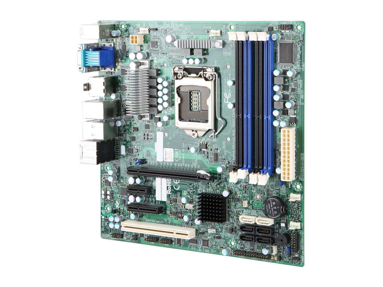 SUPERMICRO MBD-C7Q67-O Micro ATX Intel Motherboard - Newegg.com