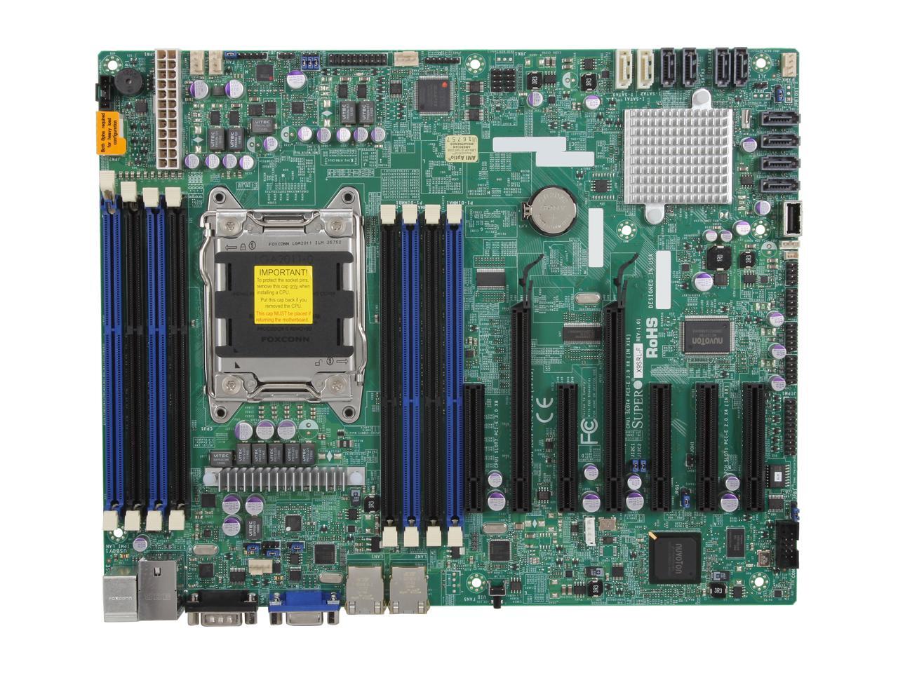 SUPERMICRO X9SRL-F ATX Server Motherboard - Newegg.com