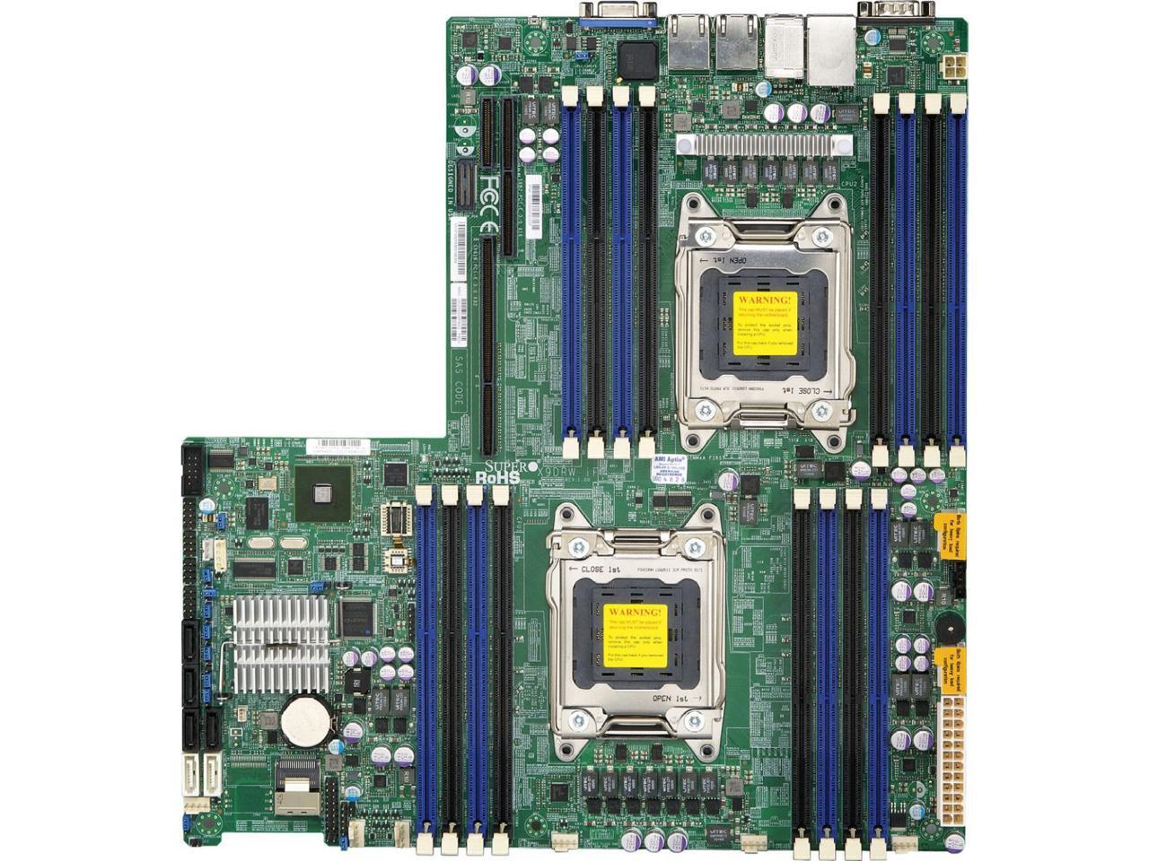 Supermicro X9DRW-iF Server Motherboard - Intel C602 Chipset - Socket R ...