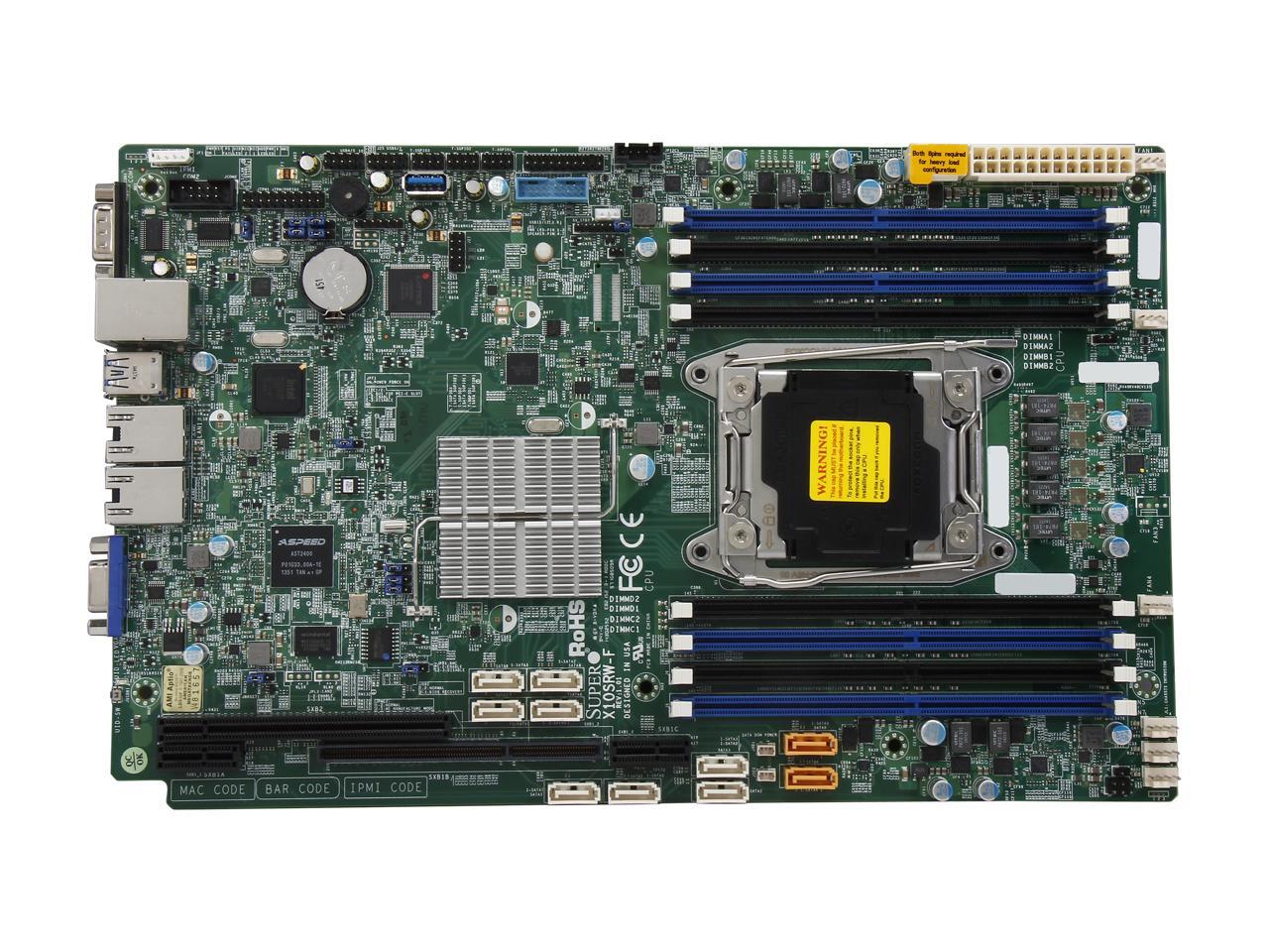 SUPERMICRO MBD-X10SRW-F-O Proprietary Server Motherboard - Newegg.com